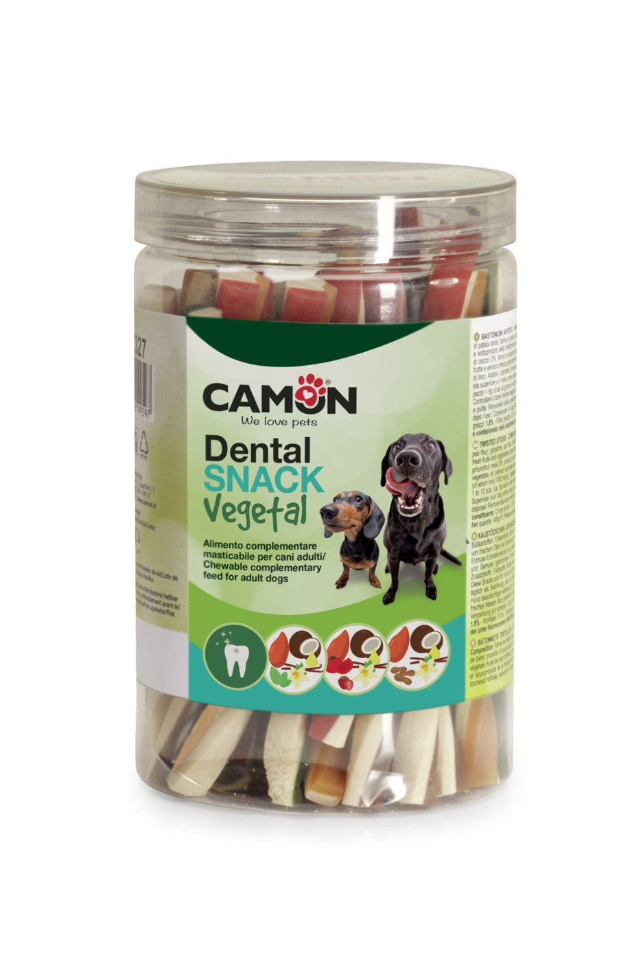 Dental snack vegetal – Amici Pelosetti